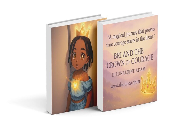 Bri and the Crown of Courage – Printable Coloring Book for Kids. - Etsy