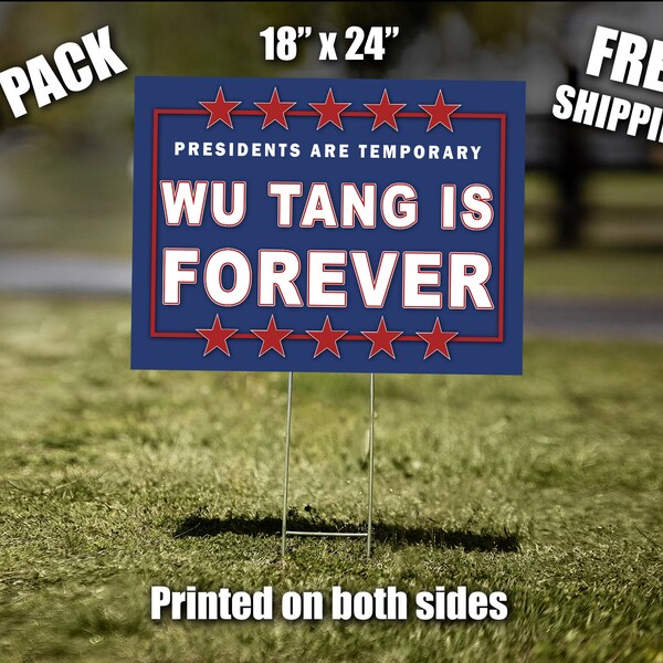 Presidents Are Temporary Wu Tang is Forever - Etsy