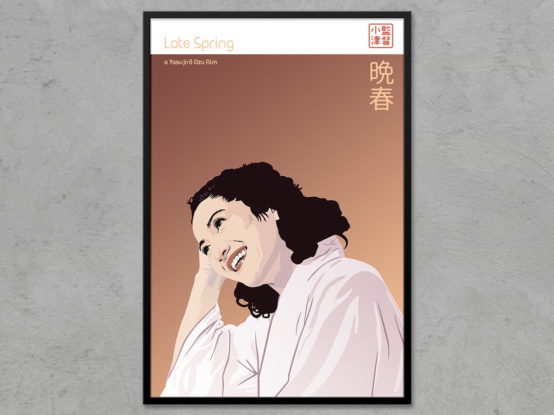 Late Spring (1949) - Yasujirō Ozu - Retro Film Poster | Classic Movie ...