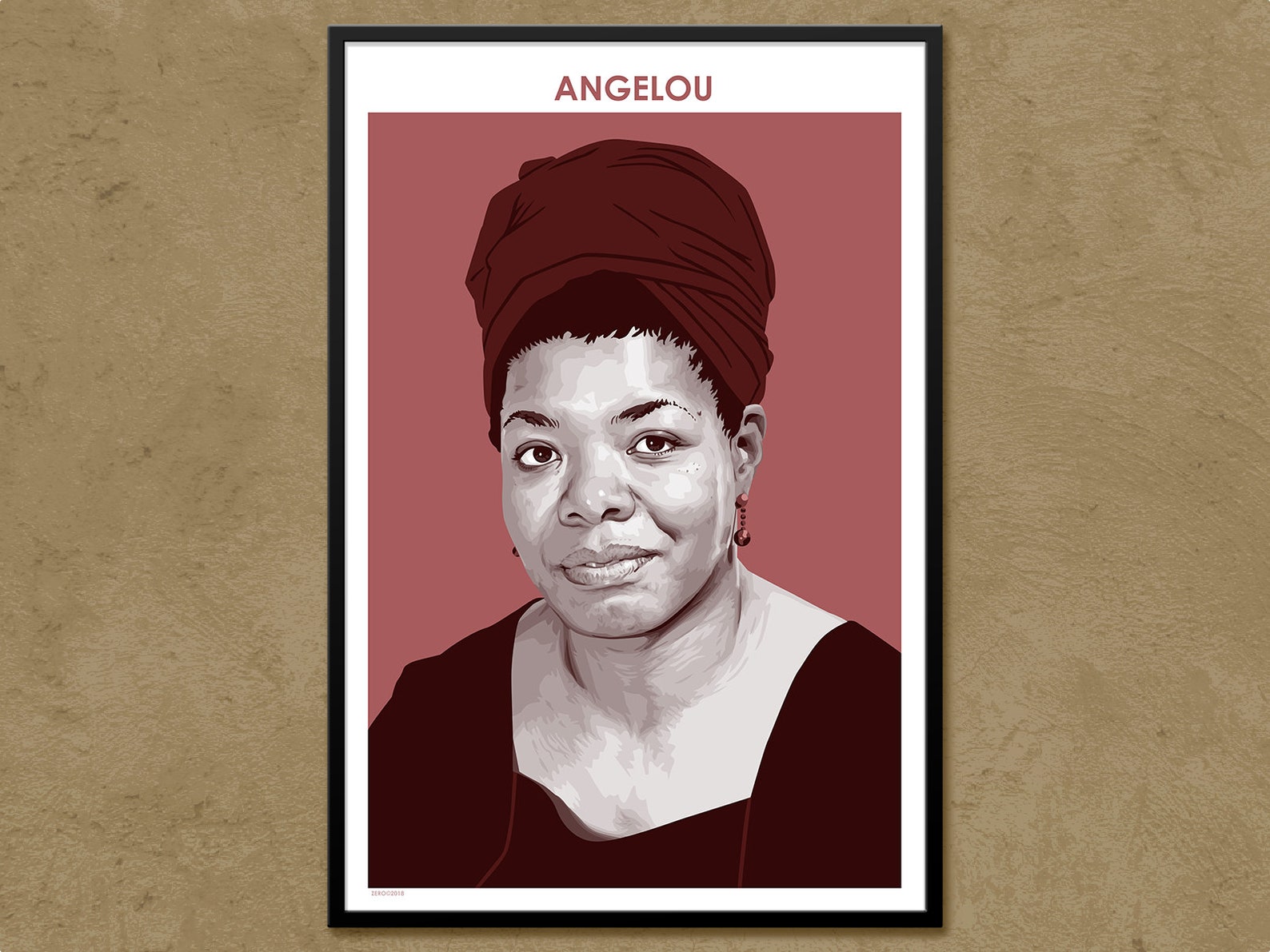 Maya Angelou - Author Poster | Literary Poster | Writer Gift | Teacher ...