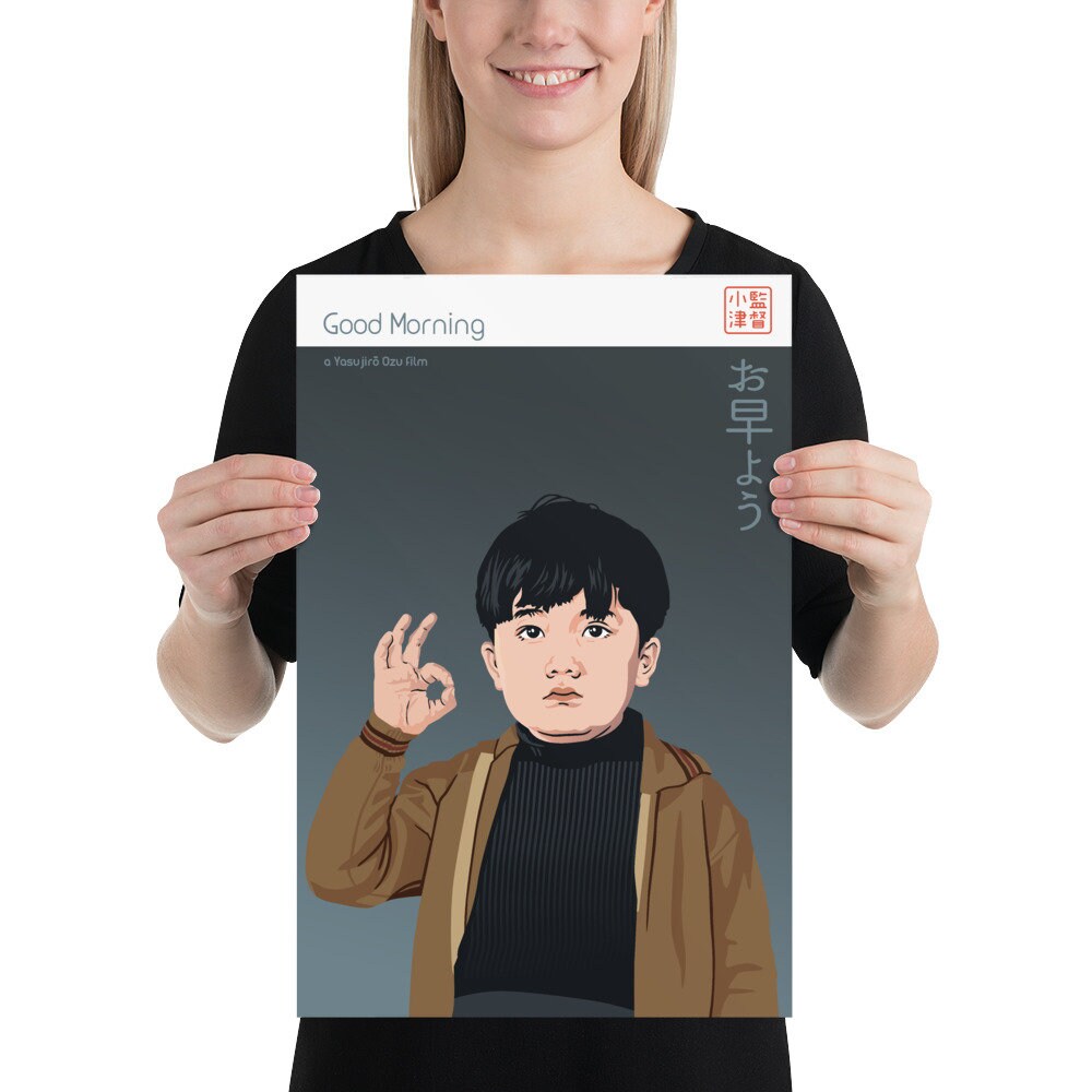 Good Morning (1959) - Yasujirō Ozu - Retro Film Poster | Classic Movie ...