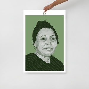 Mariama Ba - Author Poster | Literary Poster | Writer Gift | Teacher ...