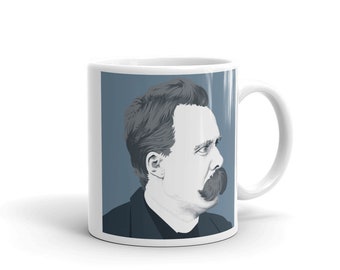 Friedrich Nietzsche Quote Mug, to Live is to Suffer Quote, Find Meaning ...