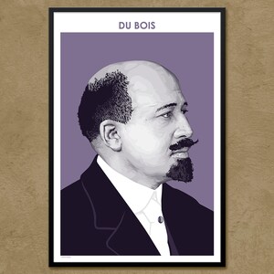 W. E. B. Du Bois - Philosopher Poster | Literary Poster | Writer Gift ...
