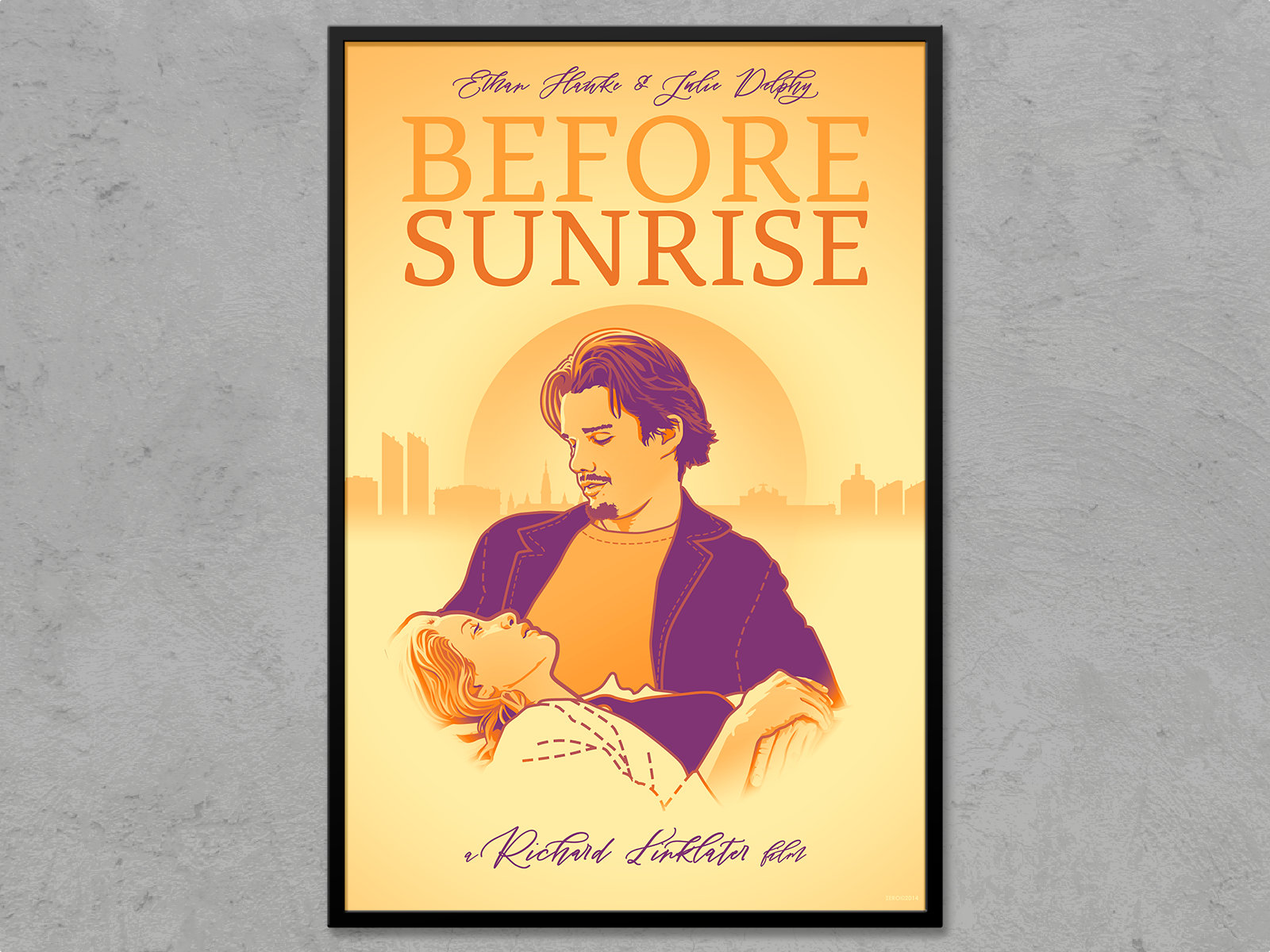 Before Sunrise Poster