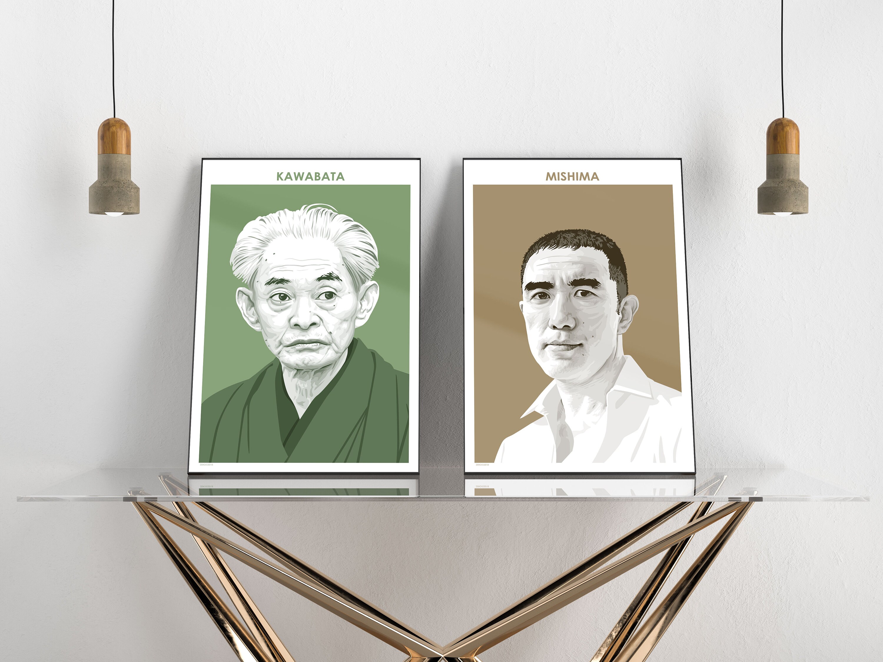 Yukio Mishima - Author Poster | Literary Poster | Writer Gift | Teacher ...