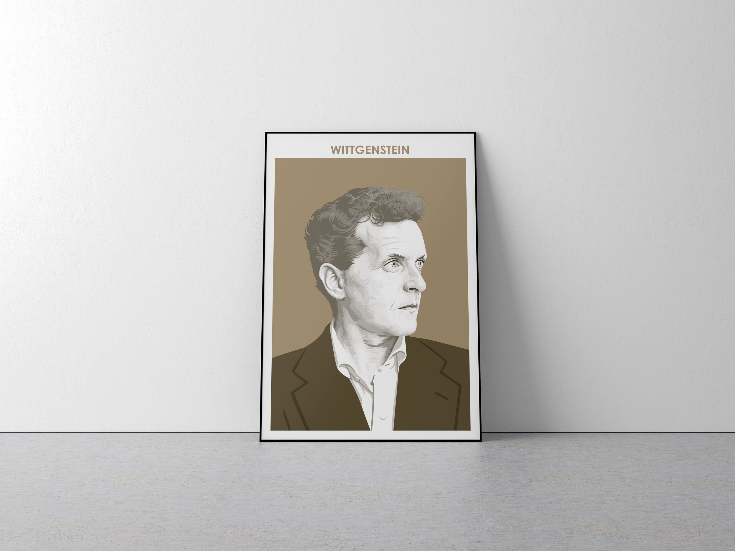 Ludwig Wittgenstein Philosopher Poster | Etsy