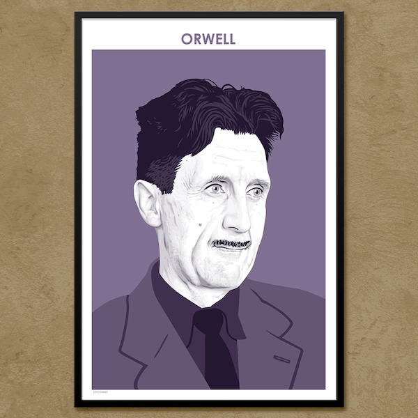 1984 George Orwell Poster - Etsy