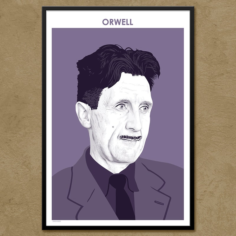 1984 George Orwell Poster - Etsy
