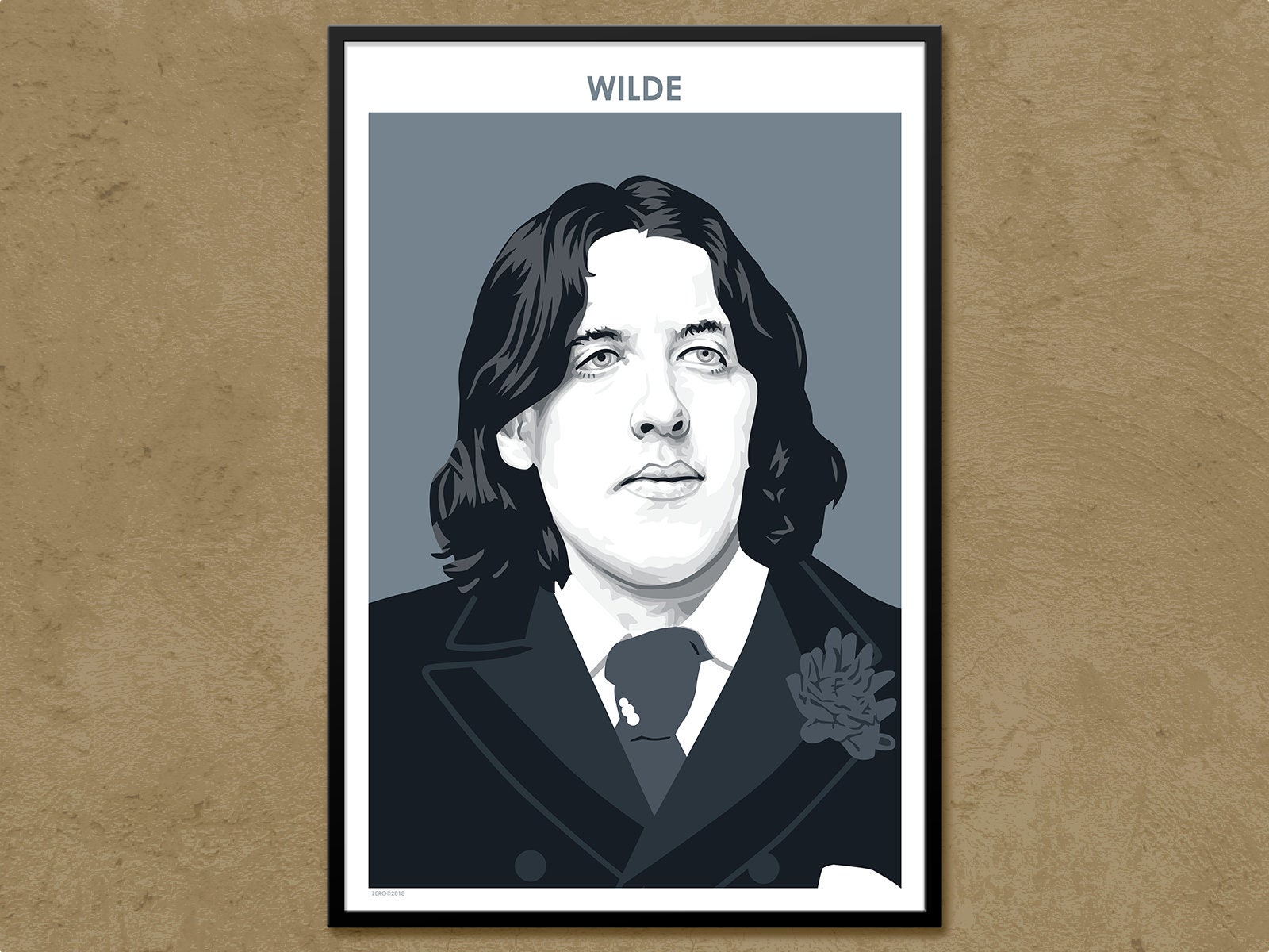 Oscar Wilde - Author Poster | Literary Poster | Writer Gift | Teacher ...