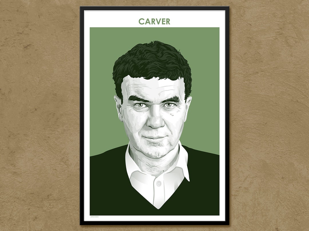 Raymond Carver - Author Poster | Literary Poster | Writer Gift ...