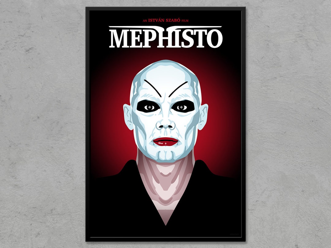 Mephisto (1981) - Klaus Maria Brandauer - Retro Film Poster | Alternate ...