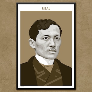 Jose Rizal - Author Poster | Literary Poster | Writer Gift | Teacher ...