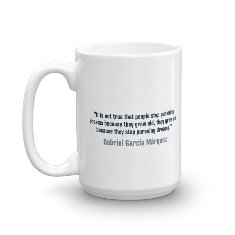 Gabriel García Márquez - Author Quote Mug - Etsy