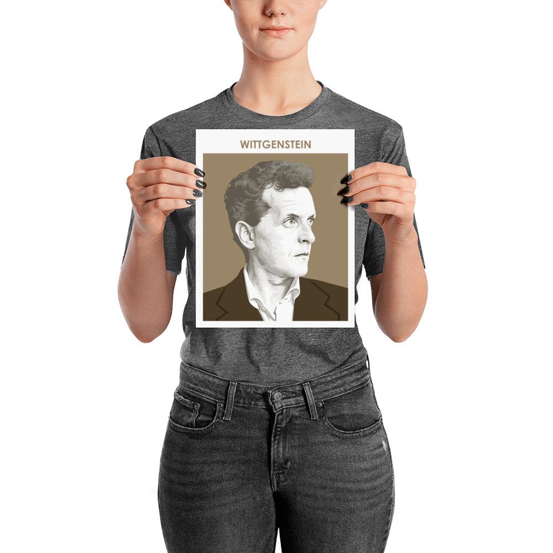 Ludwig Wittgenstein Philosopher Poster | Etsy