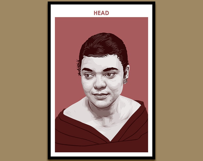 Bessie Head Author Poster Literary Poster Writer Gift | Etsy