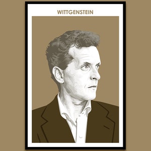 Ludwig Wittgenstein Philosopher Poster | Etsy