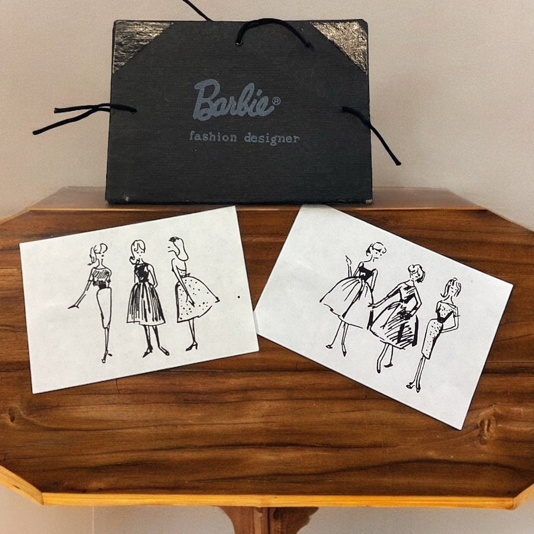 Vintage Barbie Doll Busy Gal Portfolio Original 981 Very Nice - Etsy