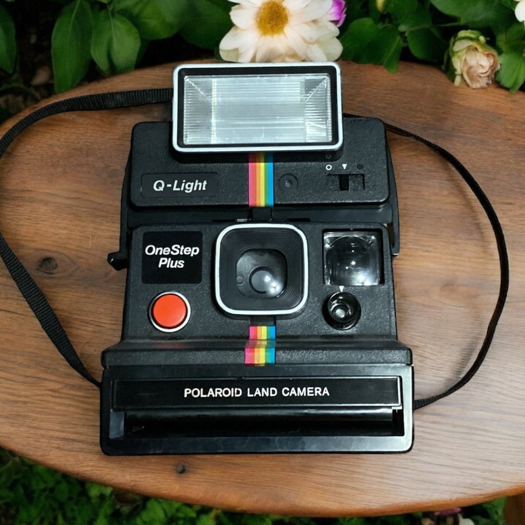 Vintage Polaroid One Step Plus Instant Land Camera-q Light Flash With ...