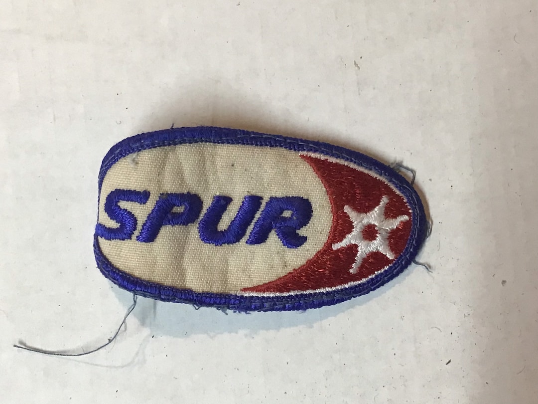 Vintage SPUR Distressed Parts Uniform Hat Patch True Vintage - Etsy