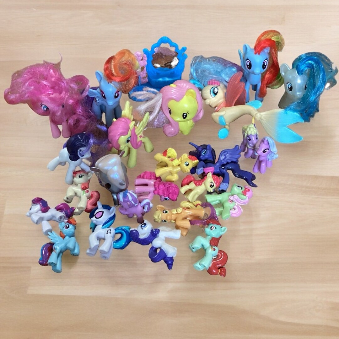 Lot of My Little Pony Horse Figures Various Sizes Styles - Etsy