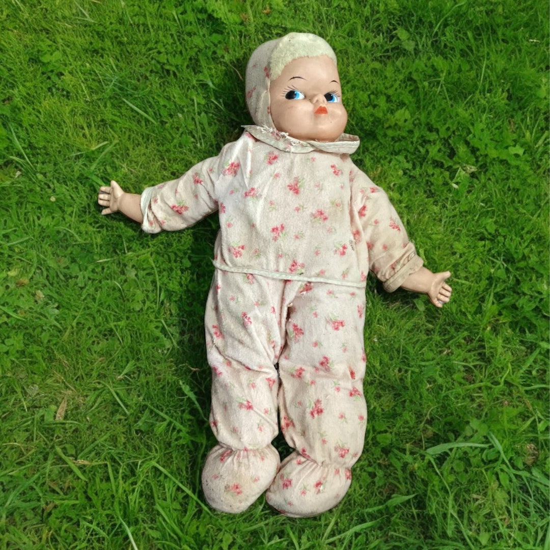 Vintage Praying Patti Patty Doll Pink Rubber Plastic Face - Etsy