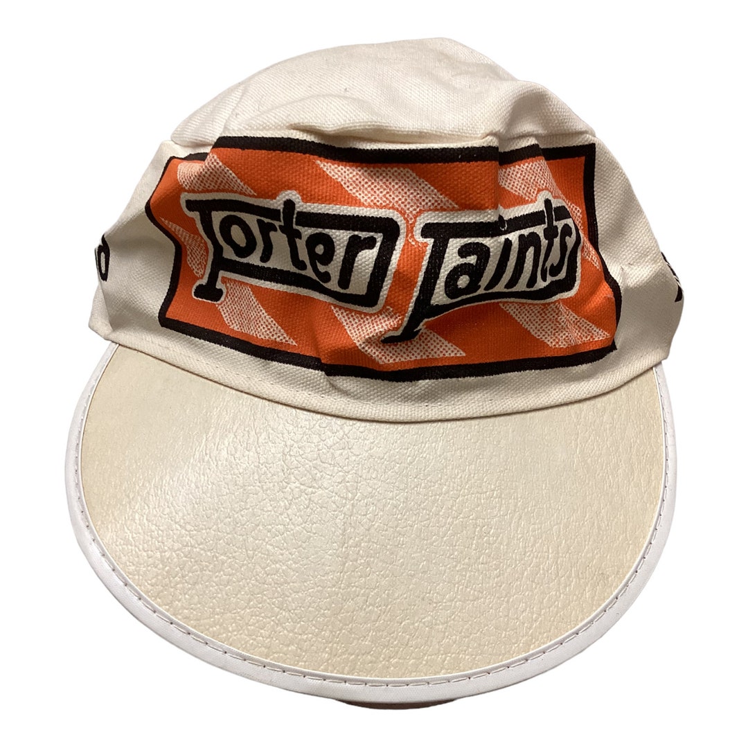 Vintage Advertising Porter Paint Hat Cap Painters Friend White - Etsy