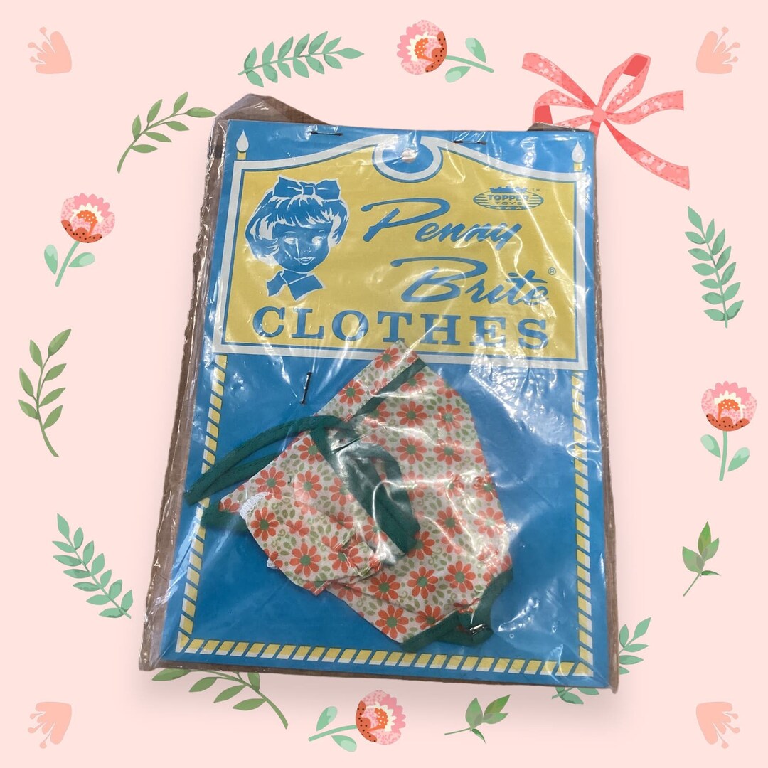 Vintage Topper Penny Brite Clothes Outfit NIP NRFP Dress Floral - Etsy