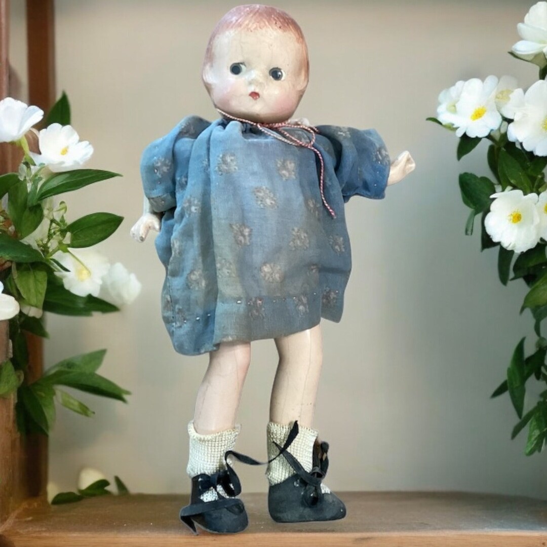 Antique Effanbee Composition Patsyette Doll Small in Dress - Etsy