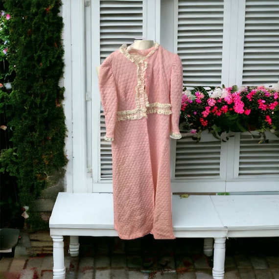 Vintage 1970s womens quilted - Gem