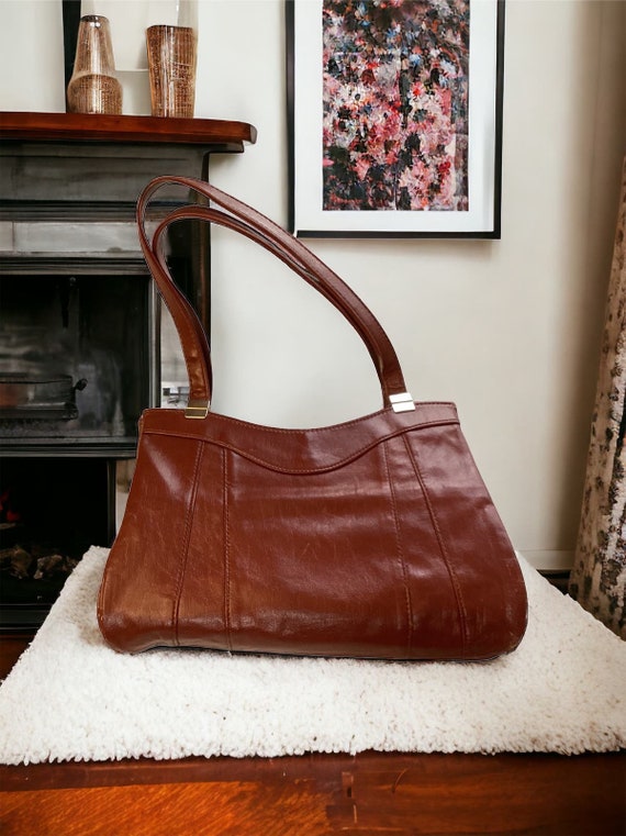 Vintage gray purse grandma - Gem