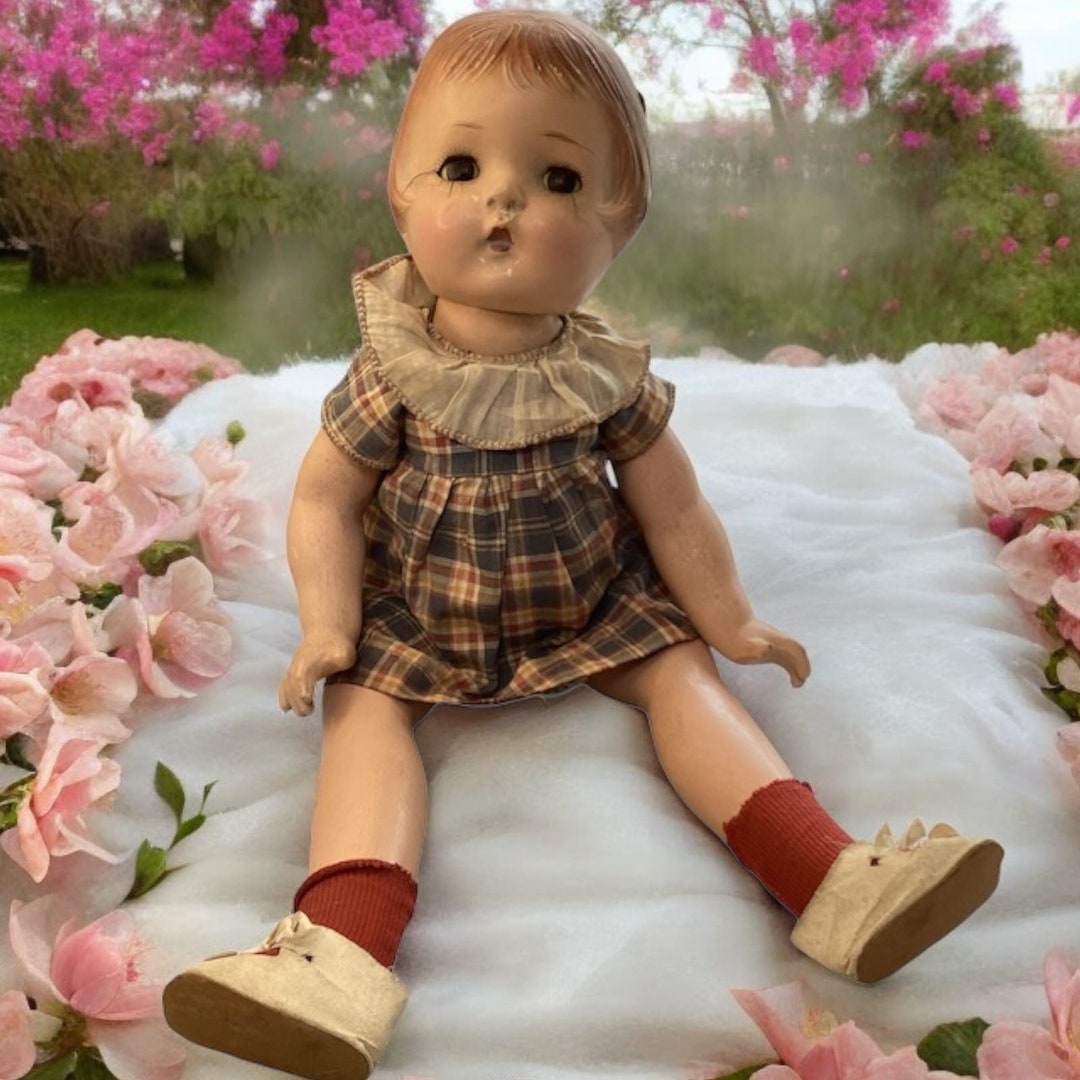 Antique Effanbee Patsy Ann Doll Tall Big Original Dress TLC - Etsy