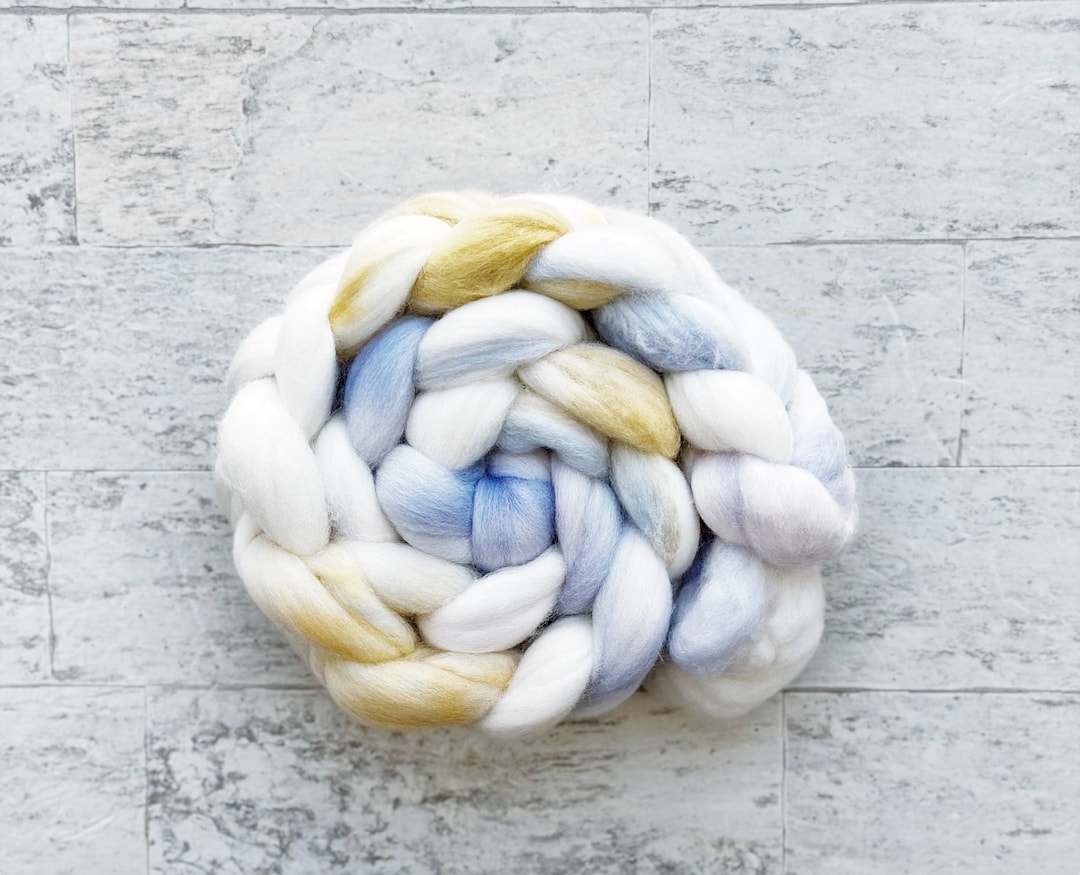 Super Wash Merino Roving - Hand Dyed Merino Wool - #SW126 - Etsy