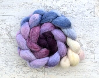 Hand Dyed Wool Roving - Gradient Corriedale Cross Wool - #CX269 - Etsy