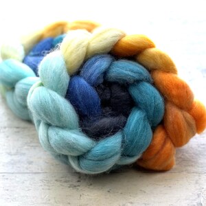 Hand Dyed Wool Roving - Gradient Corriedale Cross Wool - #CX267 - Etsy