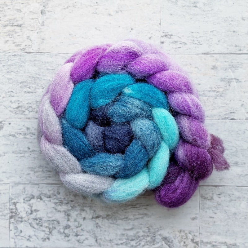 Hand Dyed Roving - Etsy