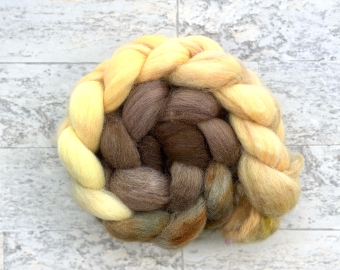 Hand Dyed Wool Roving - Gradient Corriedale Cross Wool - #CX269 - Etsy