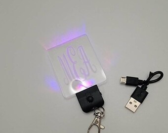 Light up Keychain - Etsy