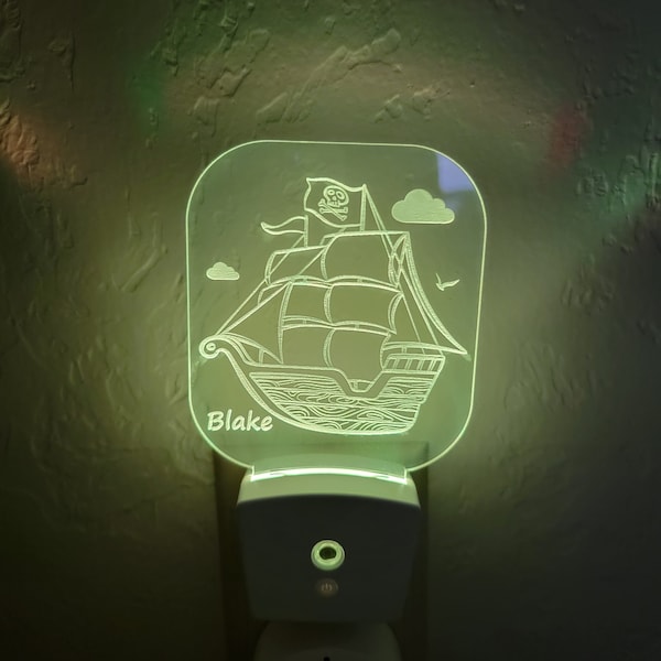 Pirate Lamp - Etsy