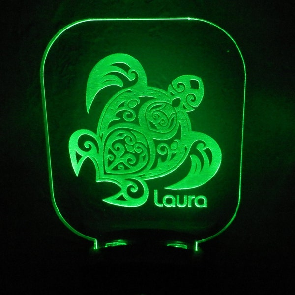 Turtle Night Light - Etsy
