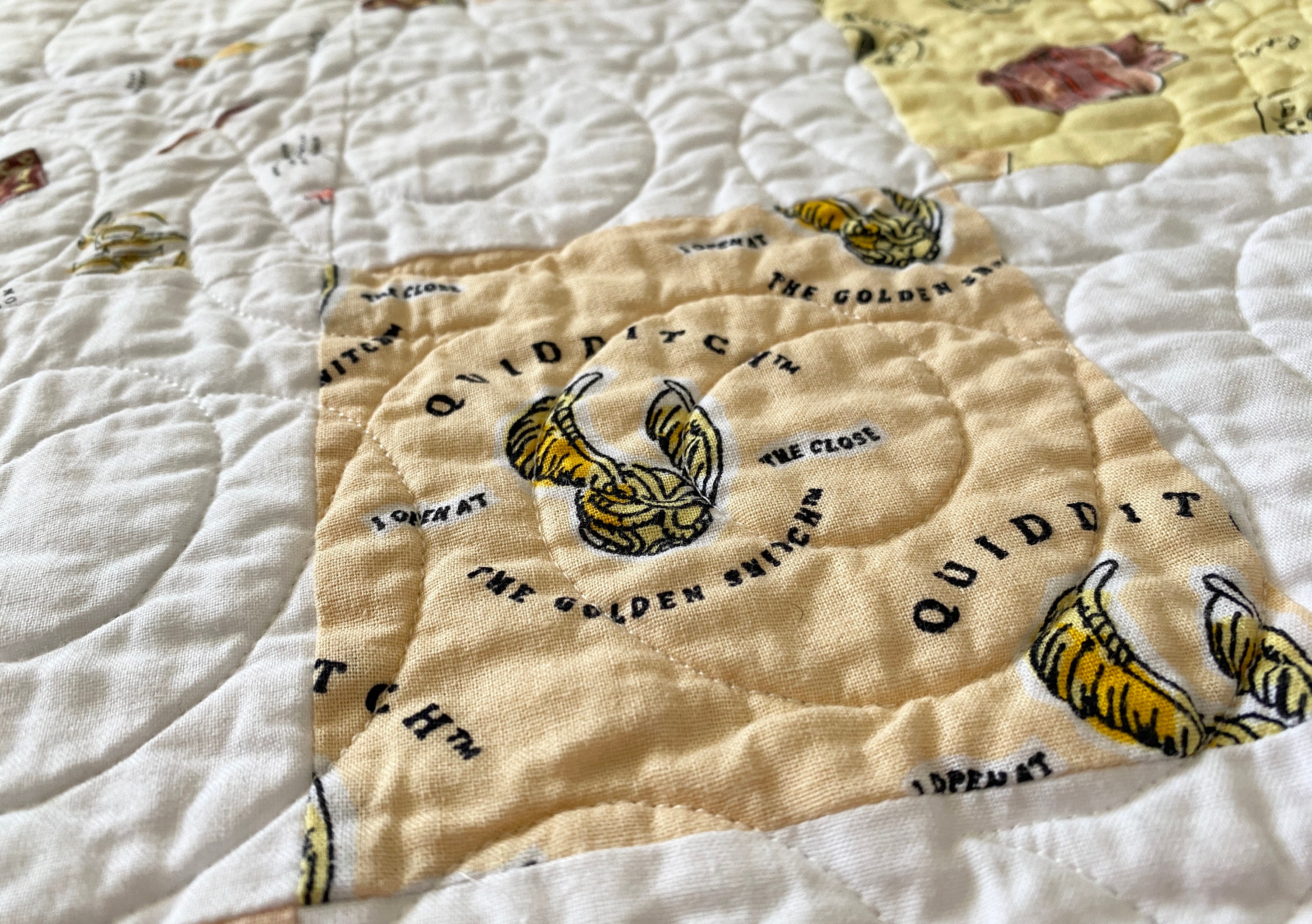 Magic Wizard Quilt Modern Lap Quilt Throw Quilt Colourful Quilt Blanket ...