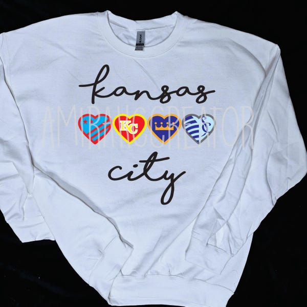 Sporting Kc Sweatshirts - Etsy