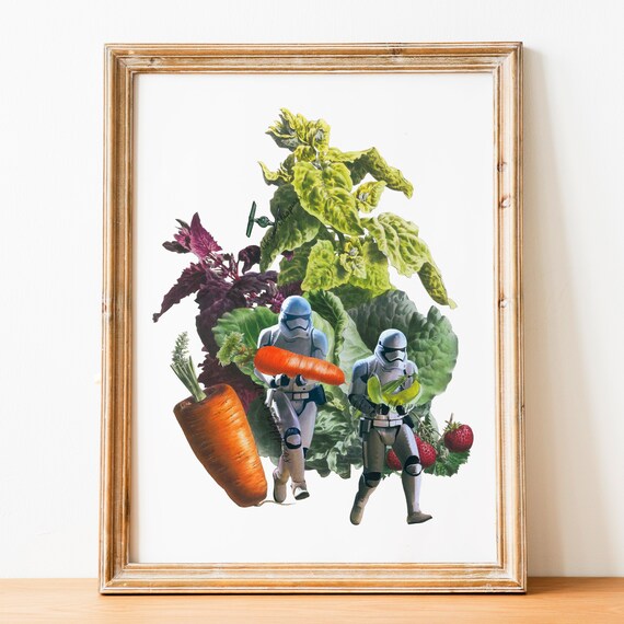 When Sci-fi Meets Art: Stormtroopers Collage Art Surreal - Etsy Canada