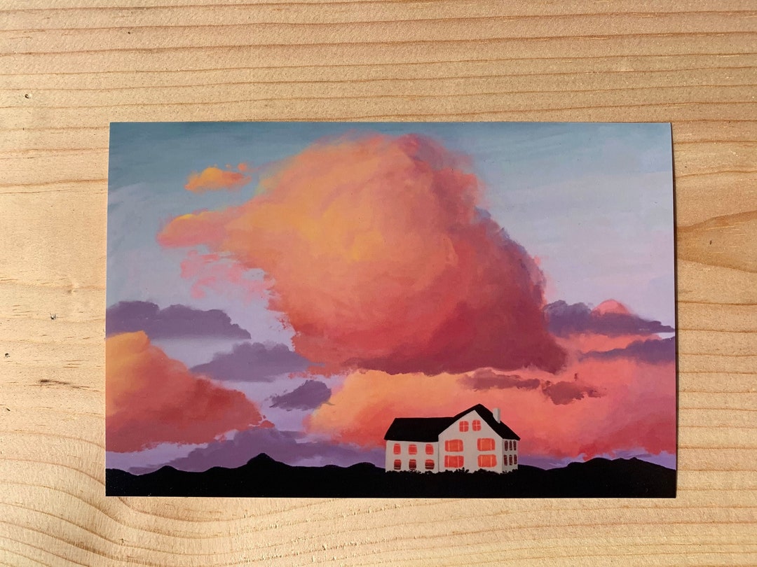 Mini Cloud Sunset Print 4x6 - Etsy