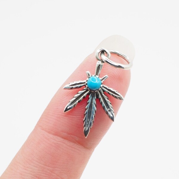 Pot Leaf Necklace - Etsy