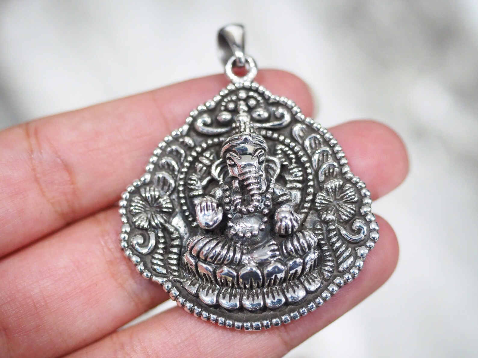 Large Ganesha Charms Pendants Ganesha Amulet Lord Ganesha - Etsy