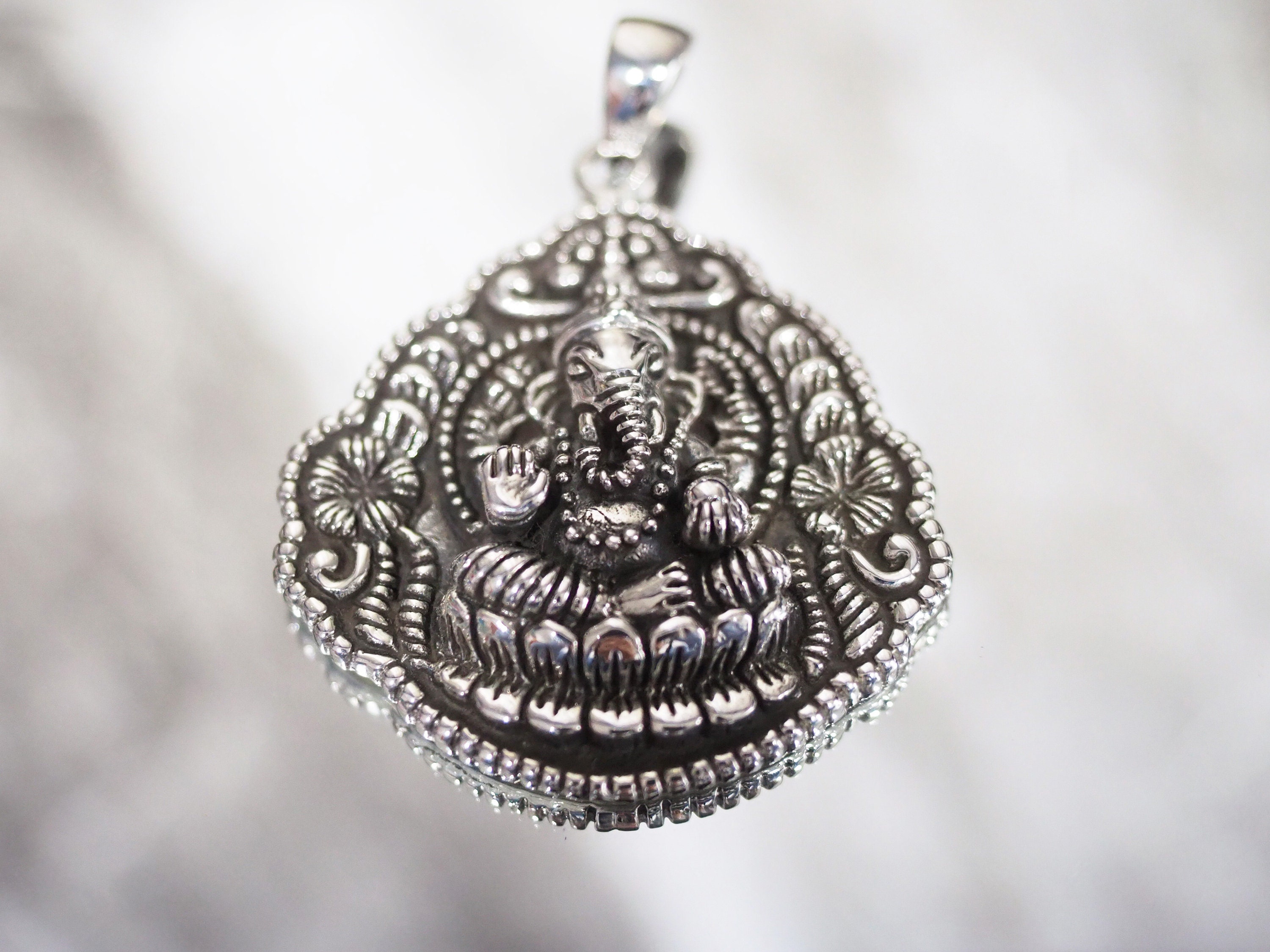 Large Ganesha Charms Pendants Ganesha Amulet Lord Ganesha - Etsy