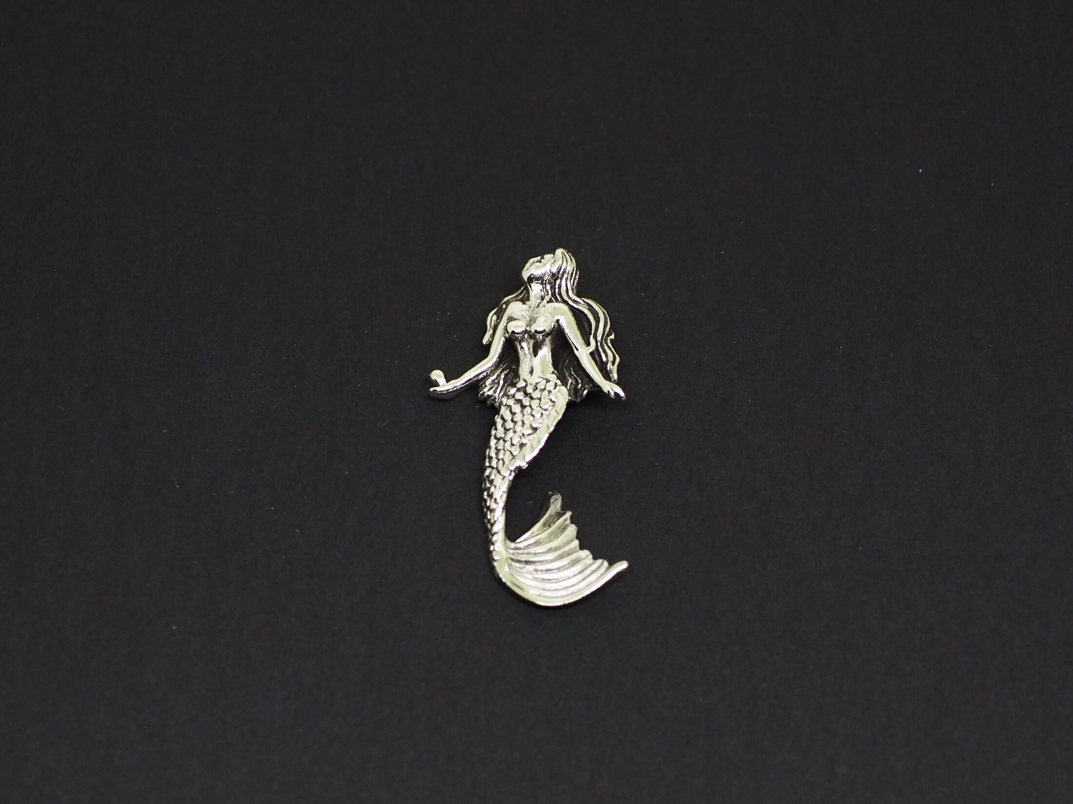 Sterling Silver Mermaid Charm Pendants Mermaid Jewelry Ocean | Etsy