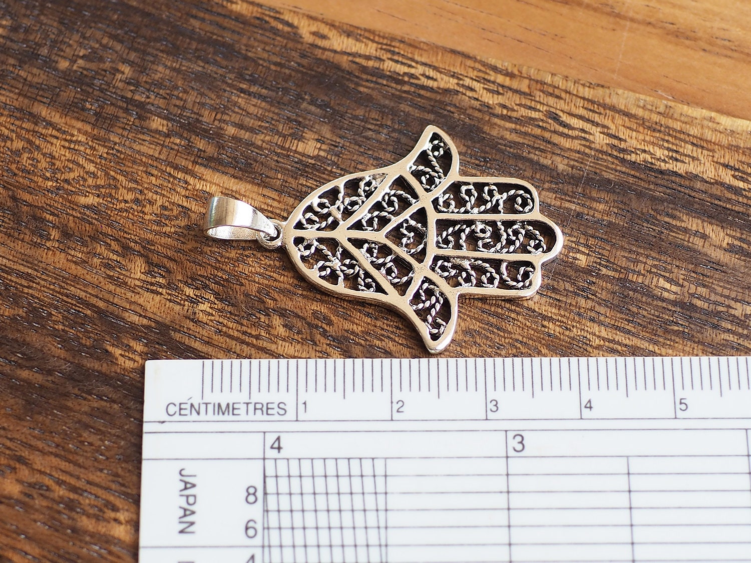 Hamsa Hand Charm Pendants Fatima Hand Charm Sterling Silver - Etsy