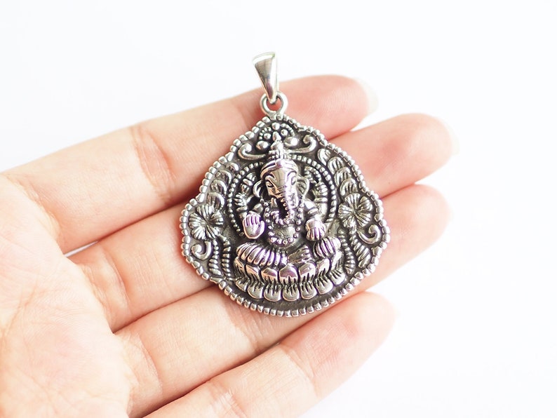 Large Ganesha Charms Pendants Ganesha Amulet Lord Ganesha - Etsy
